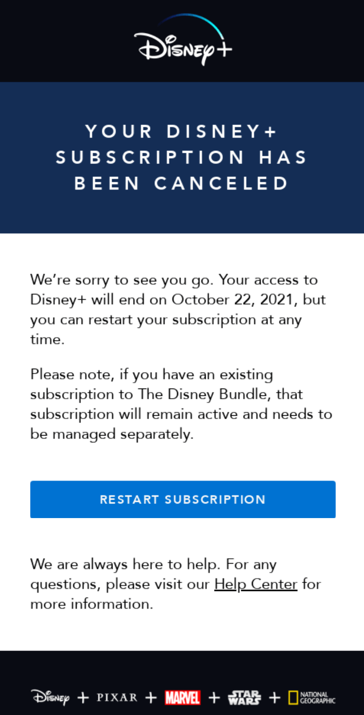 Order Cancellation Emails To Customers Examples Best Practices